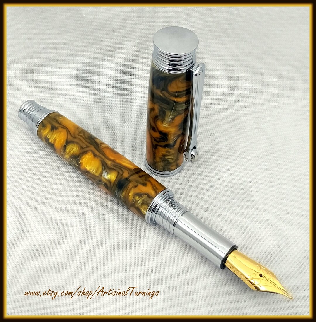 Sale 20% off Jr Morgan Fountain Pen & golden Glow - Etsy