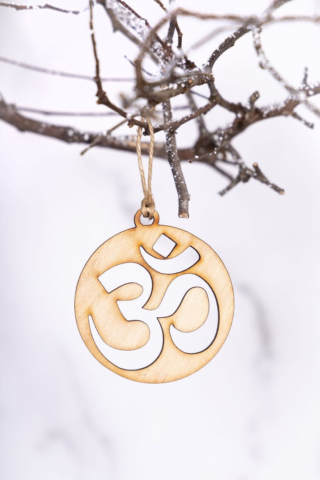 Om Symbol, Faith Symbol, Namaste, Ornaments, Om Christmas Decoration, Namaste Christmas ...