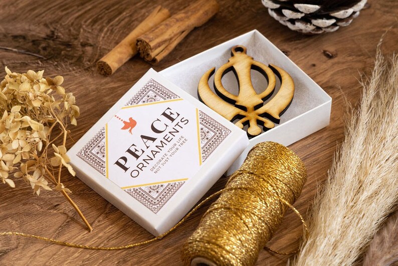 Sikh Tree Ornament, Sikh Holiday Ornament, Religious Ornaments, Sikh ...