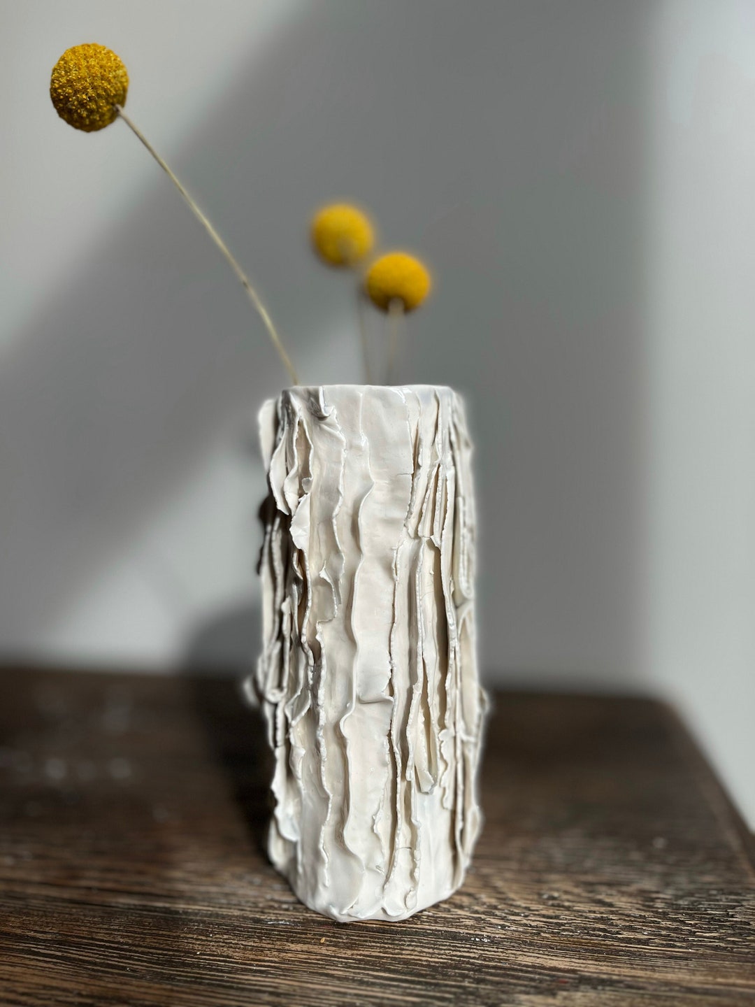 Handmade Minimalistic rolled Book Pages Vase Small - Etsy
