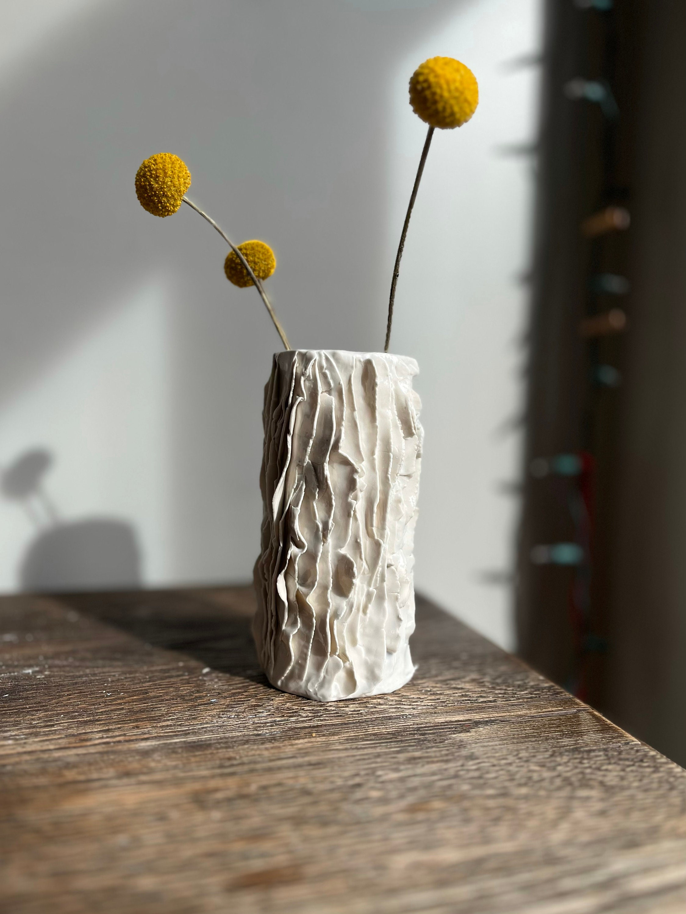 Handmade Minimalistic rolled Book Pages Vase Small - Etsy