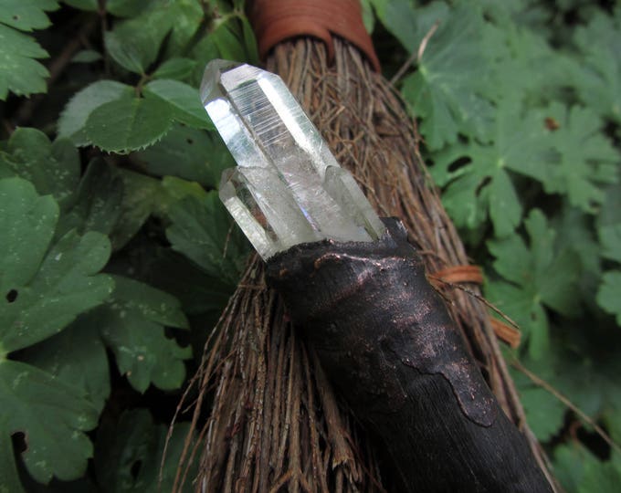 Stalactite Steinbock Hair Stick Copper Electroplated Quartz - Etsy