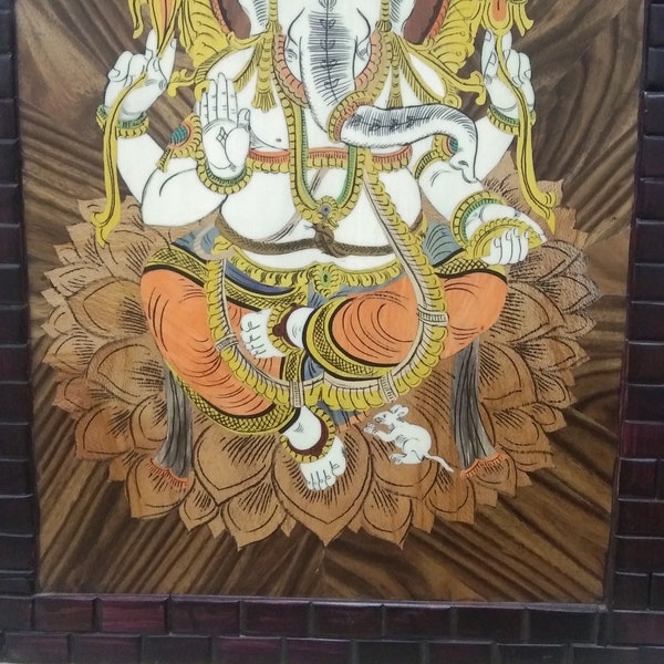 Mysore Wood Inlay Art - Etsy