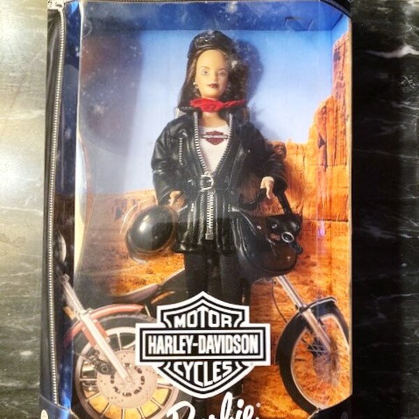 Harley Davidson Barbie Doll Collector Edition - Etsy