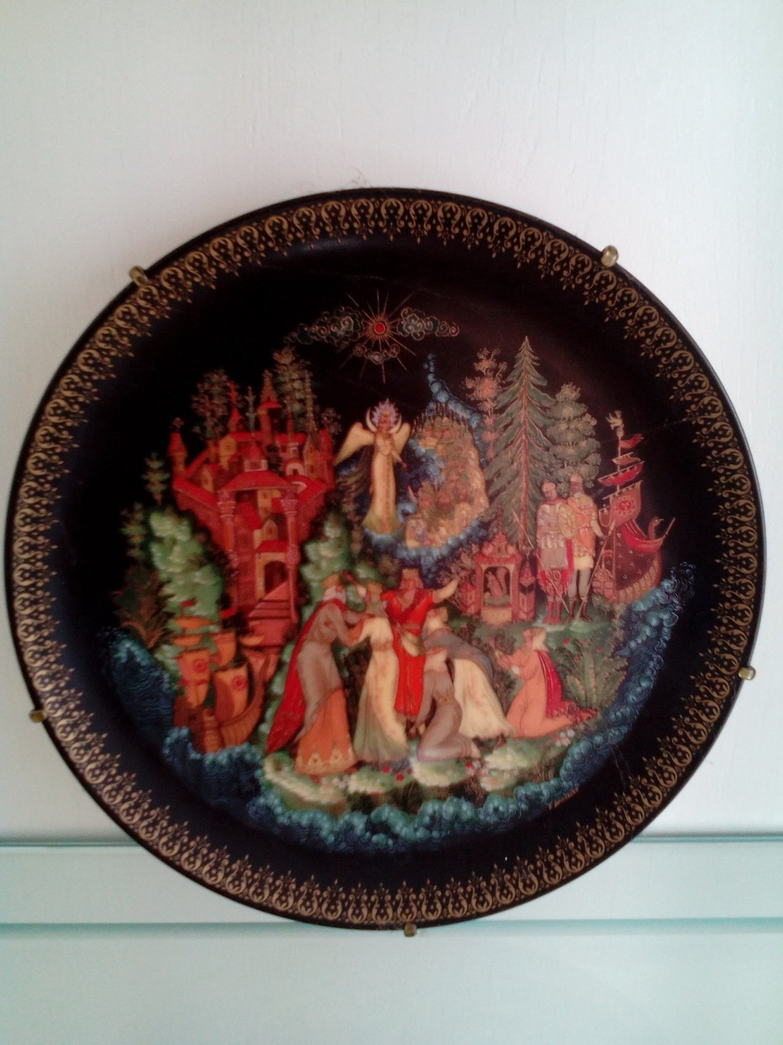 Russian Legends Bradford Exchange Collector Plate tsar Sultan - Etsy