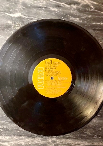 Elvis Presley: elvis Country i'm 10,000 Years Old 33 RPM Vinyl Album - Etsy