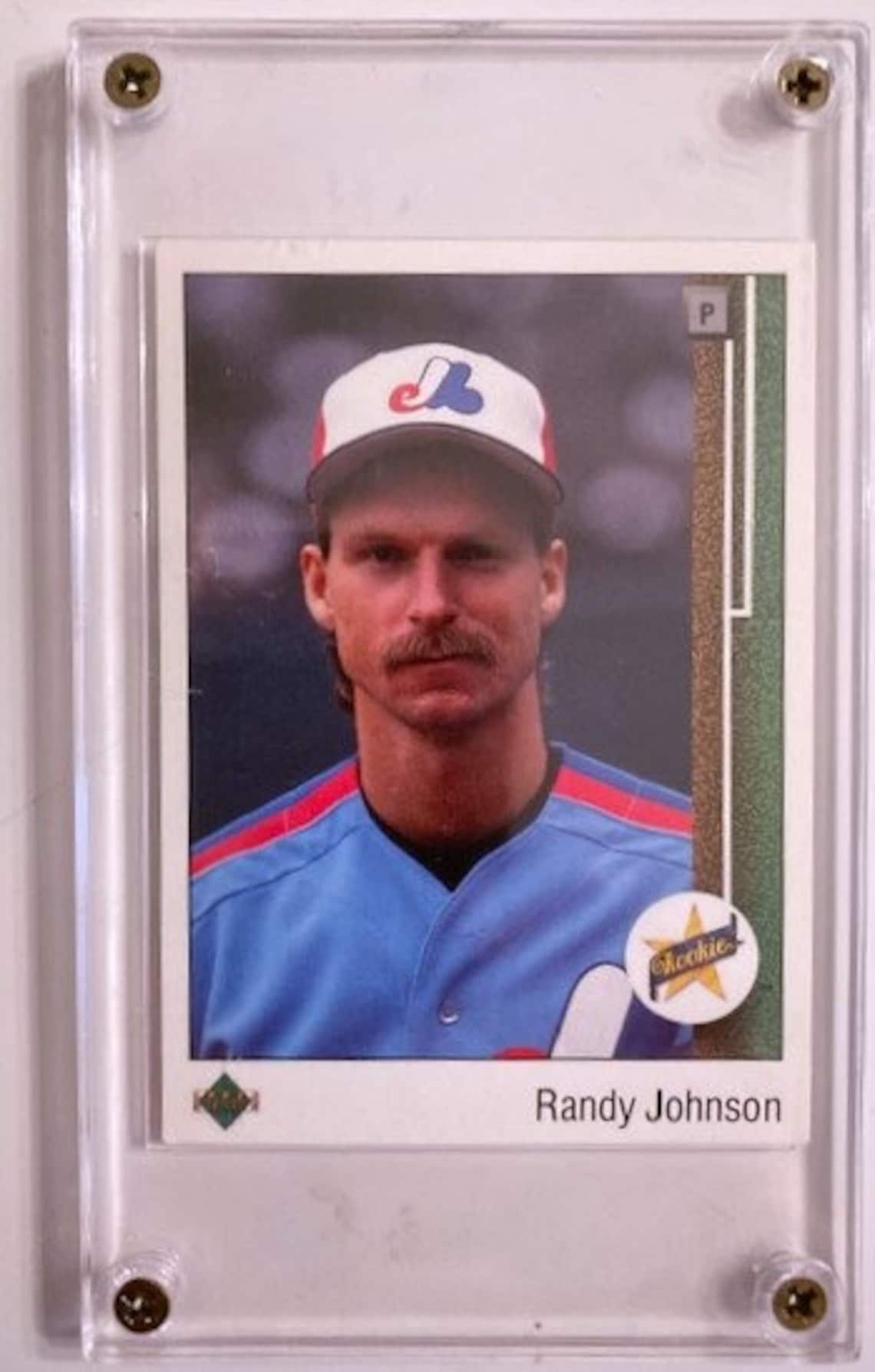 Baseball Rookie Card Randy Johnson 1989 Upper Deck 25 - Etsy