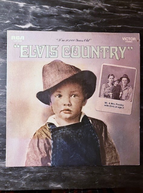Elvis Presley: elvis Country i'm 10,000 Years Old 33 RPM Vinyl Album - Etsy