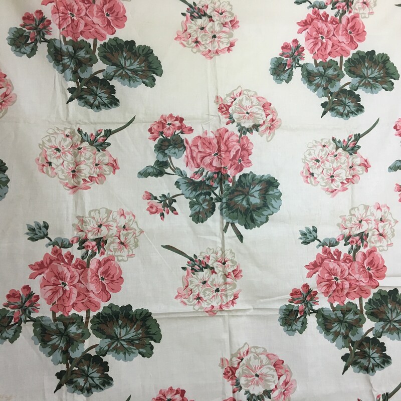 Floral Chintz Fabric - Etsy