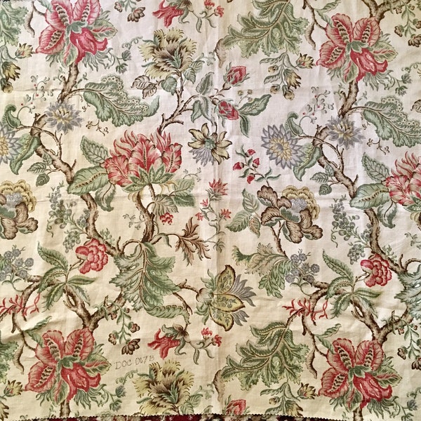 Jacobean Fabric - Etsy