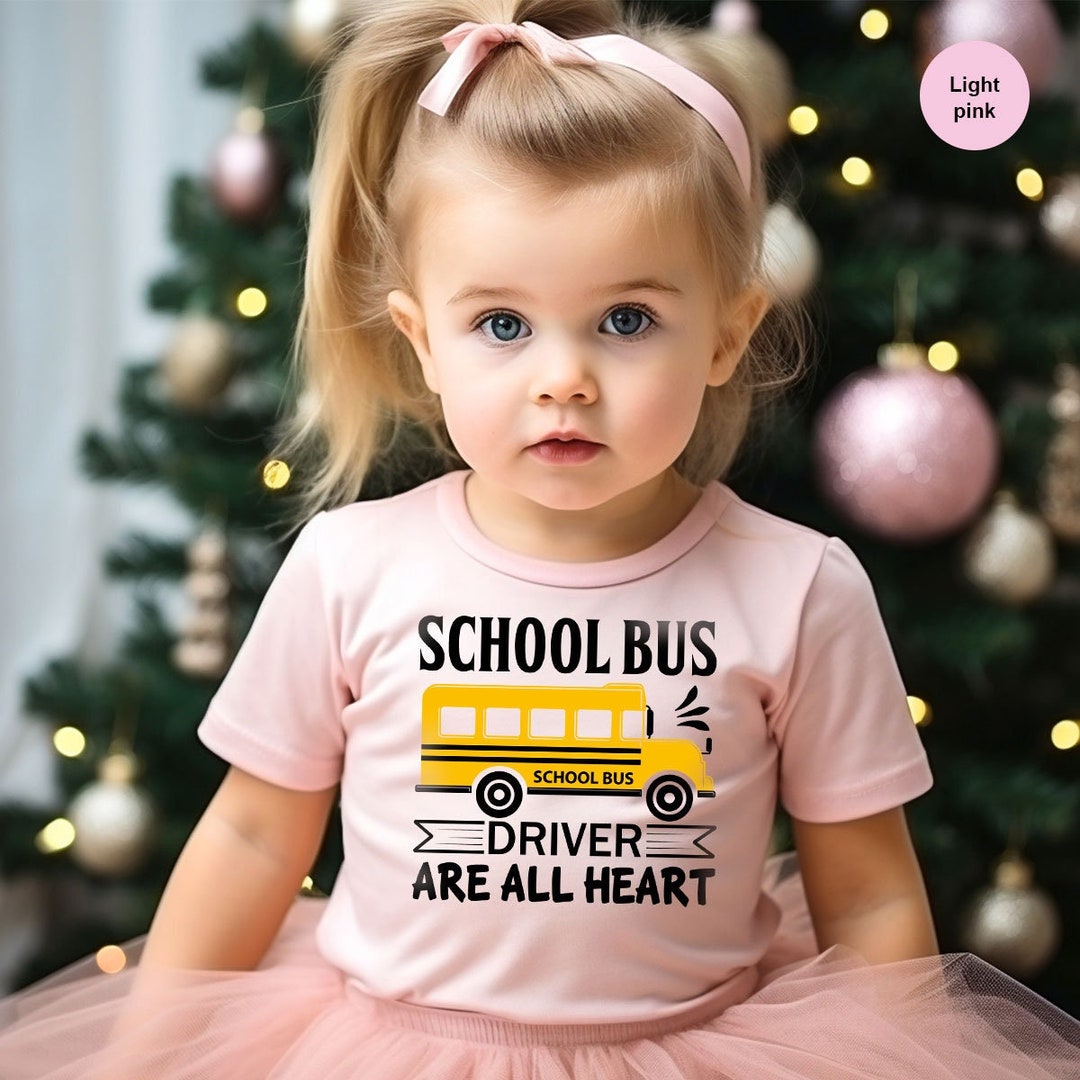 Funny School Bus Shirt, Yellow School Bus Kids Shirt, School Bus ...