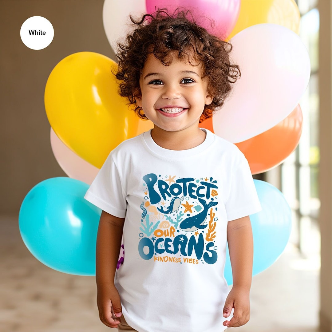 Protect Our Oceans Shirt, Earth Day T-shirt, Planet Graphic Tees ...