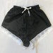 Lace Satin Shorts - Etsy