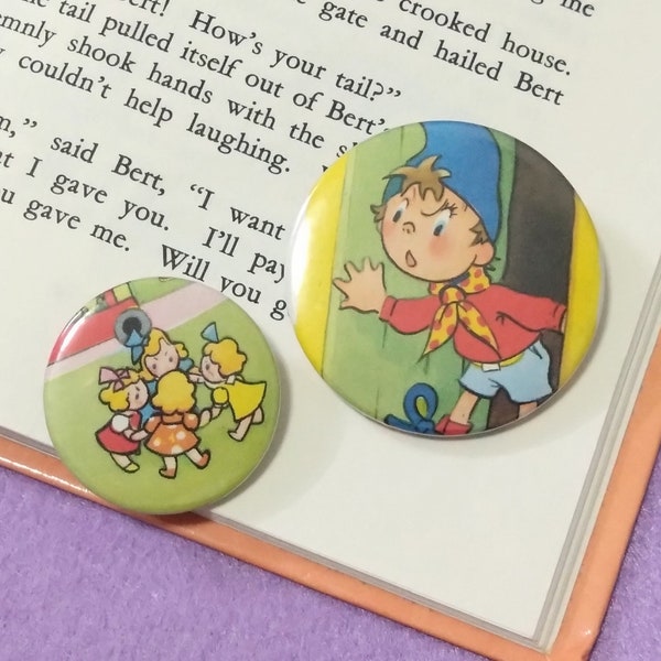 Noddy Button Badge - Etsy