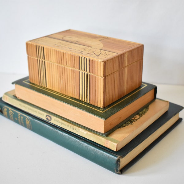 Slatted Wood Box - Etsy