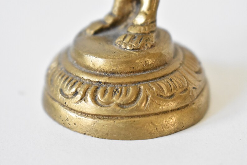 Vintage Brass Dancing Lady Statue Bali Woman Dancer Brass - Etsy