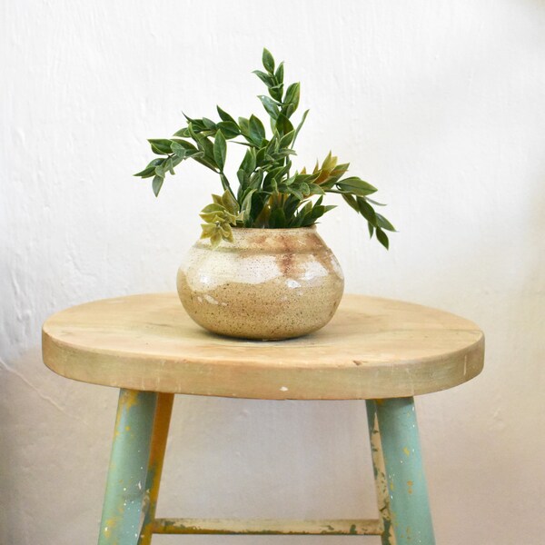 Small Vintage Pottery Flower Pots - Etsy