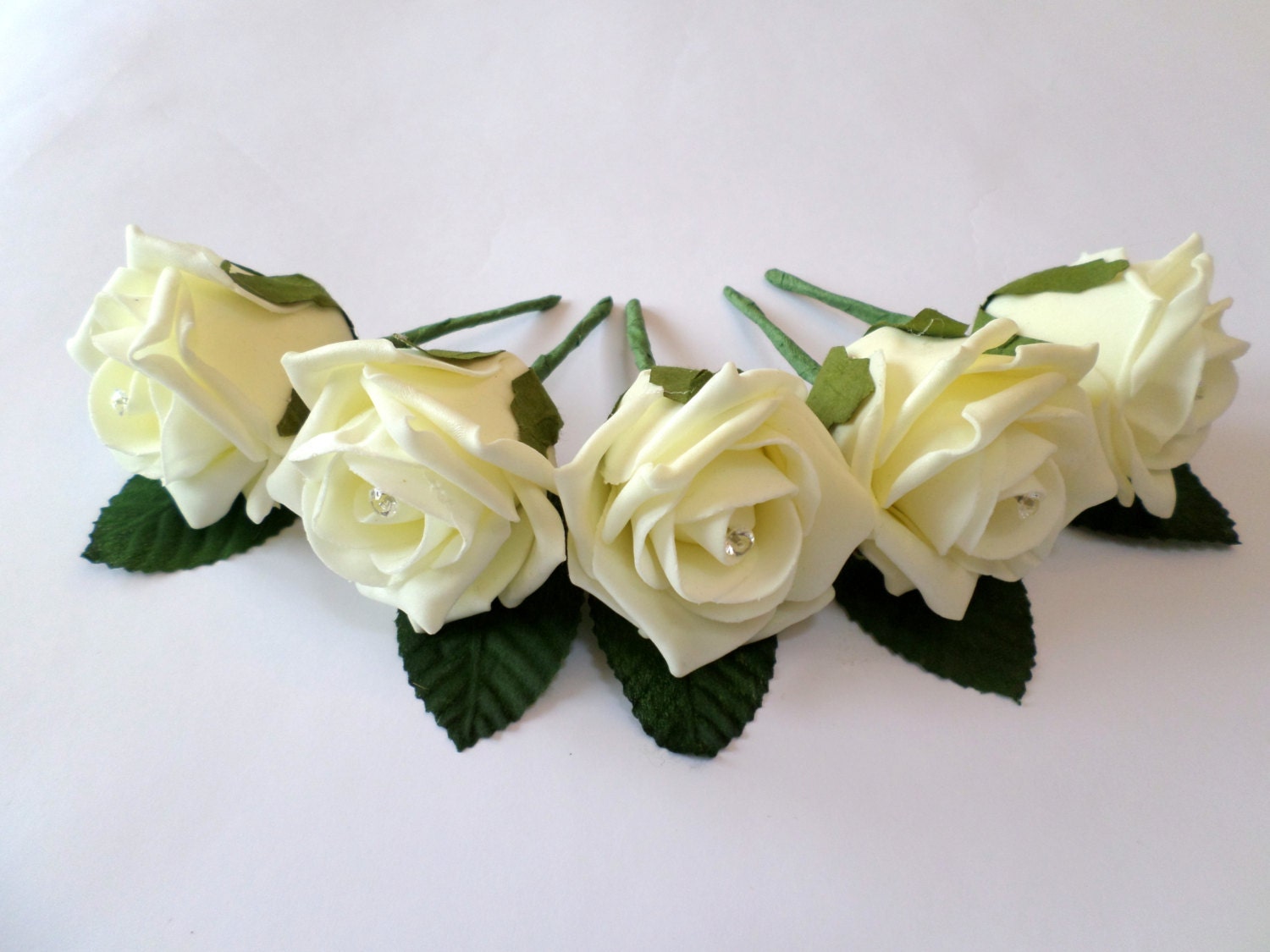 Buttonholes With Daimante Centre, Perfect for All Occasions Lemon - Etsy