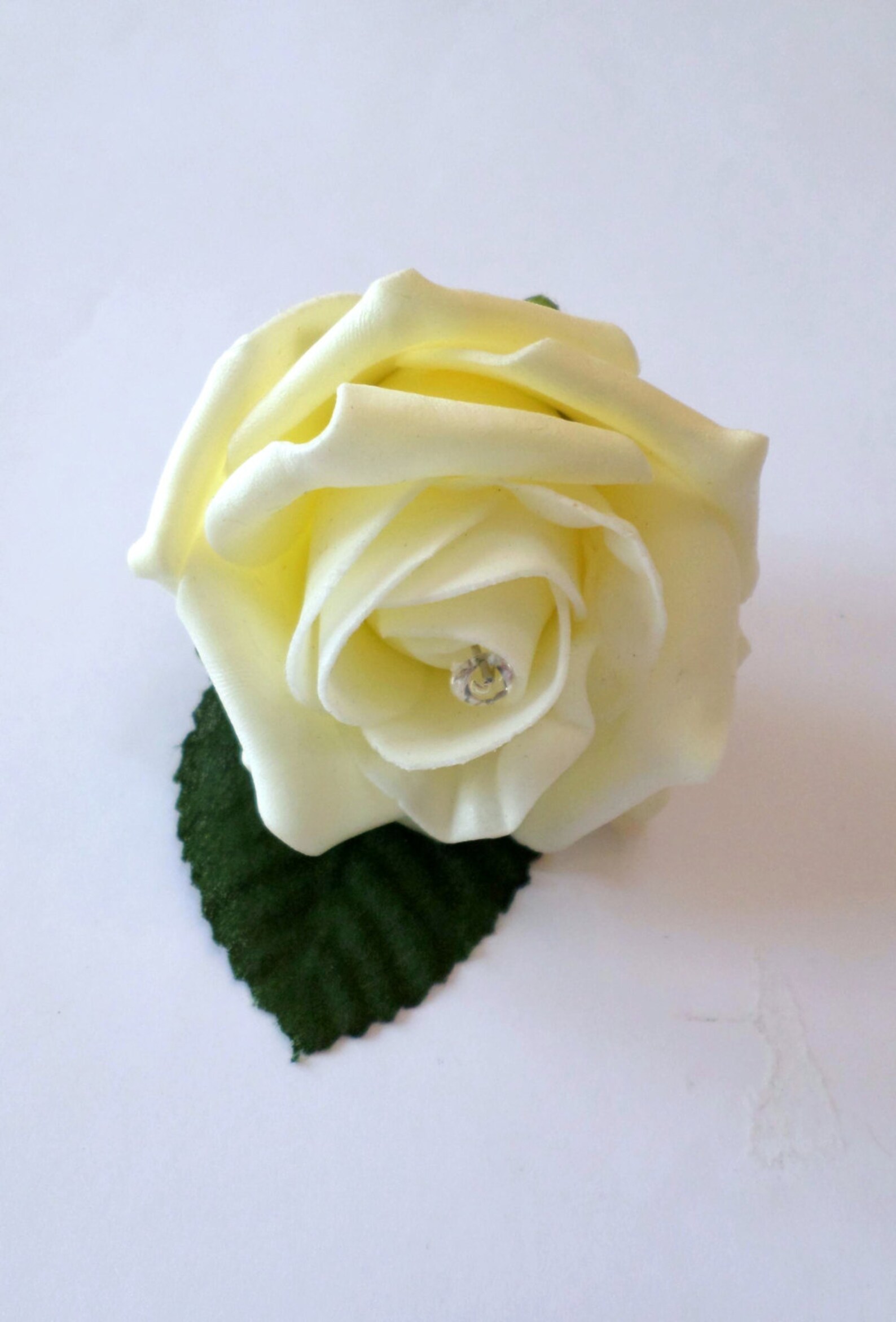 Buttonholes With Daimante Centre, Perfect for All Occasions Lemon - Etsy