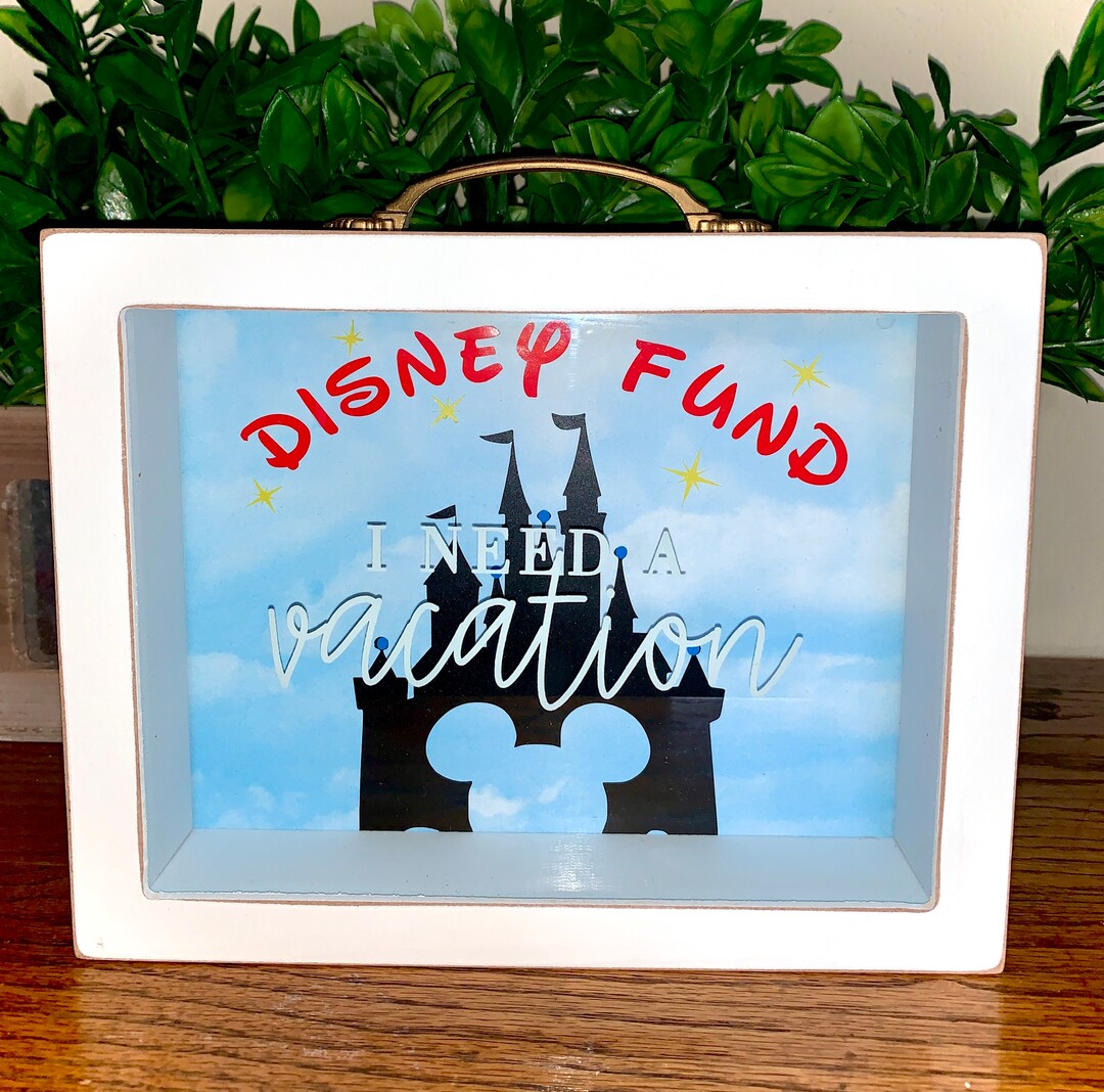 Custom I Need A Vacation...... Fund Coin/money Shadow Box Bank - Etsy