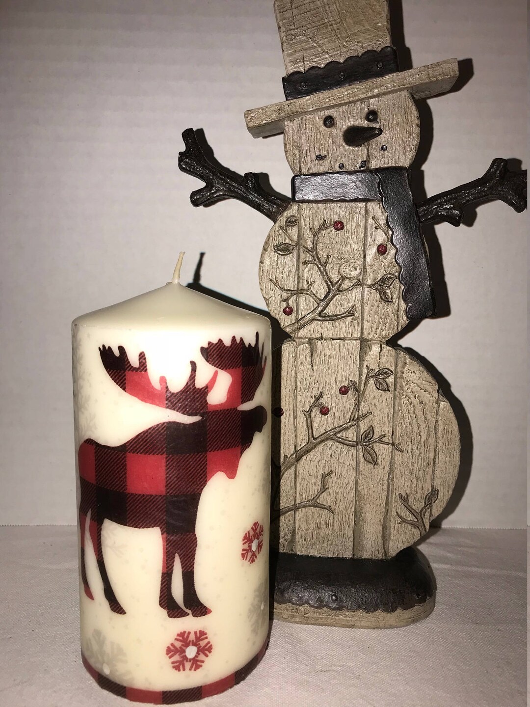 Moose Candle for the Holidays - Etsy
