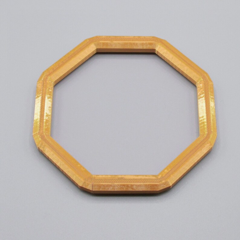 4-inch Octagon Ring (made to Order), 3-D Printed Ring - Etsy