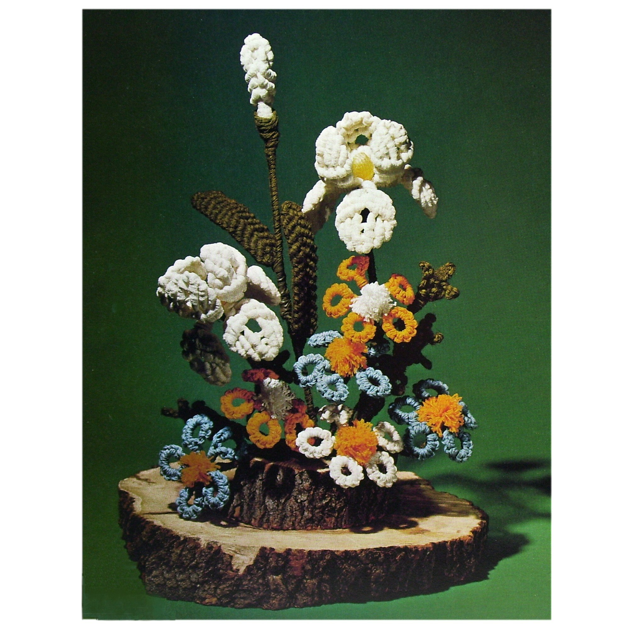 Bloomin' Macramé, Knotted Flowers, Vintage Projects - Etsy