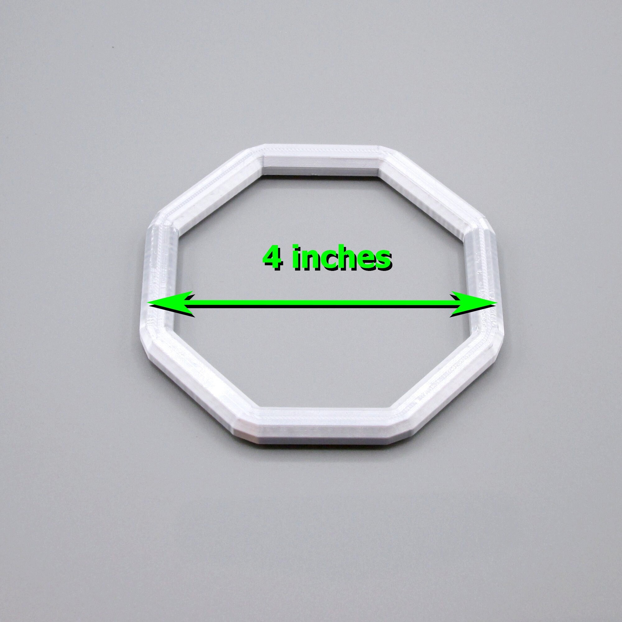 4-inch Octagon Ring (made to Order), 3-D Printed Ring - Etsy