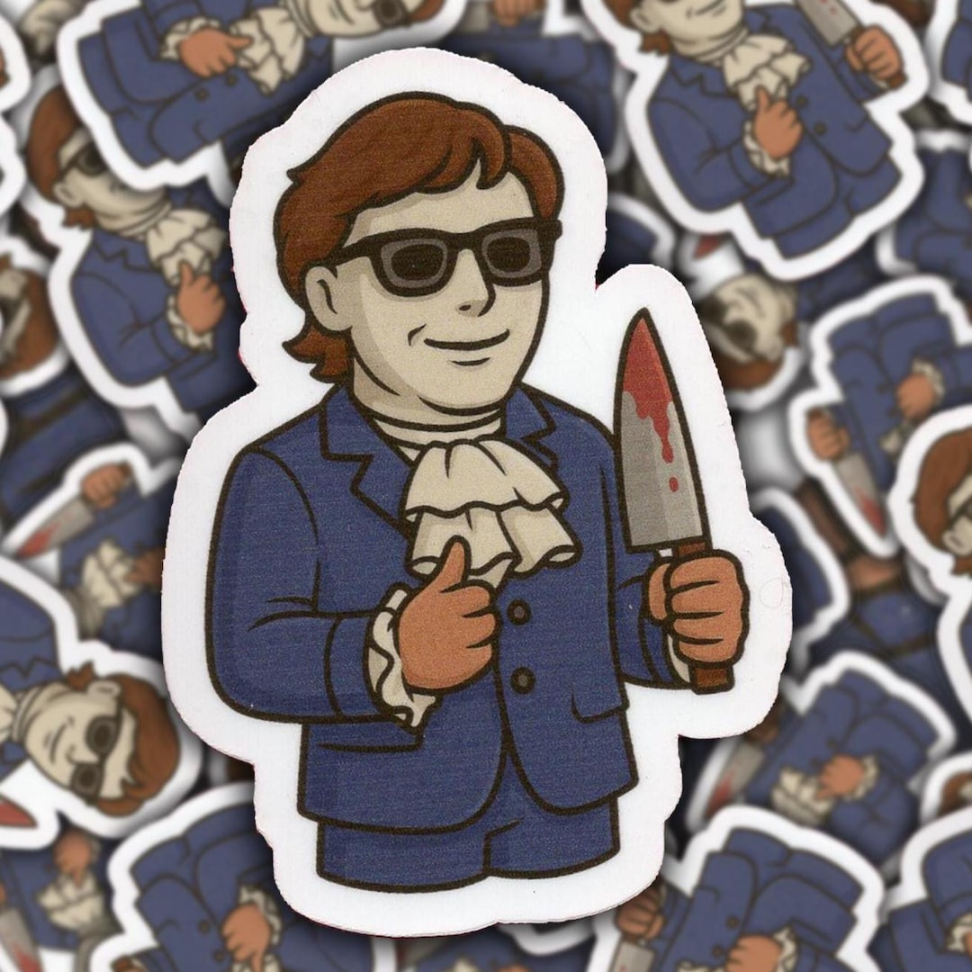 Michael Myers as Austin Powers Sticker – Funny Horror Comedy Mashup - Etsy