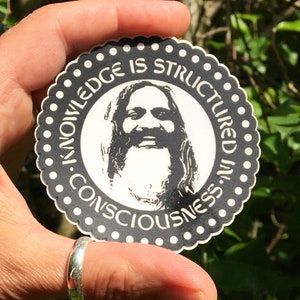 Knowledge is Structured in Consciousness - STICKER 3" Vinyl ...