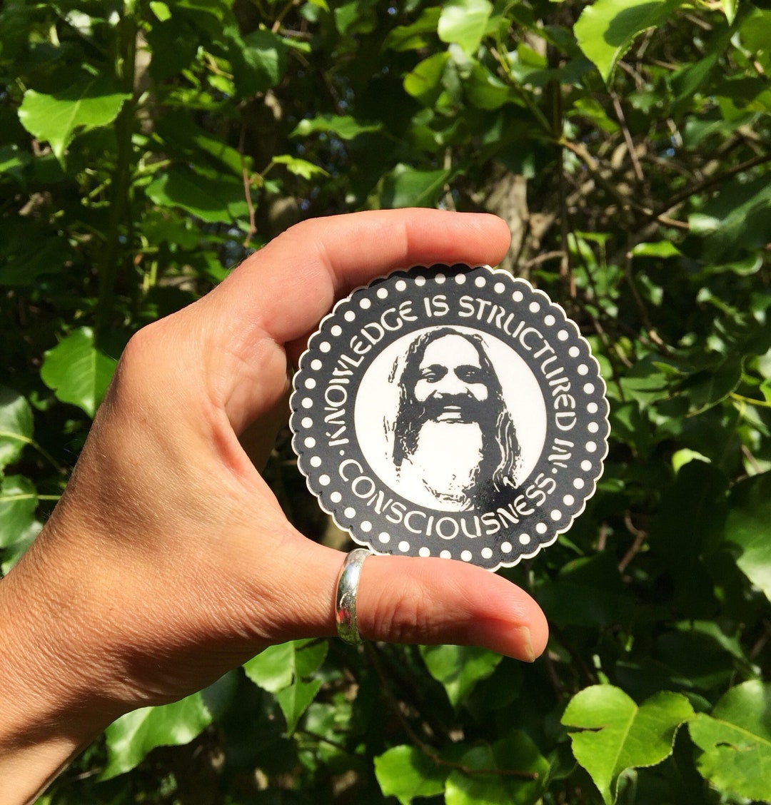 Knowledge is Structured in Consciousness - STICKER 3" Vinyl ...