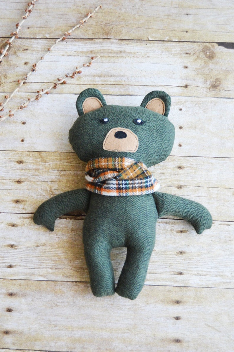 Bear Sewing Pattern, Bear PDF Pattern, Softie Sewing Pattern, Stuffed ...