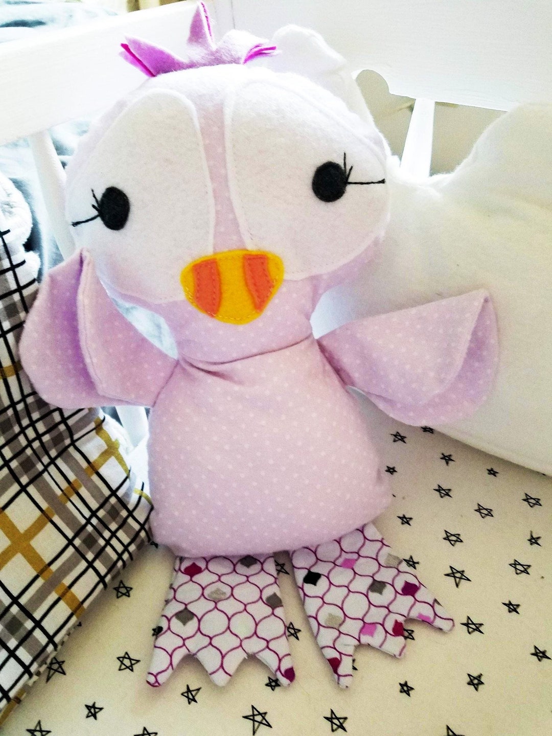 PDF Puffin Sewing Pattern Bird Sewing Pattern Plush Bird - Etsy