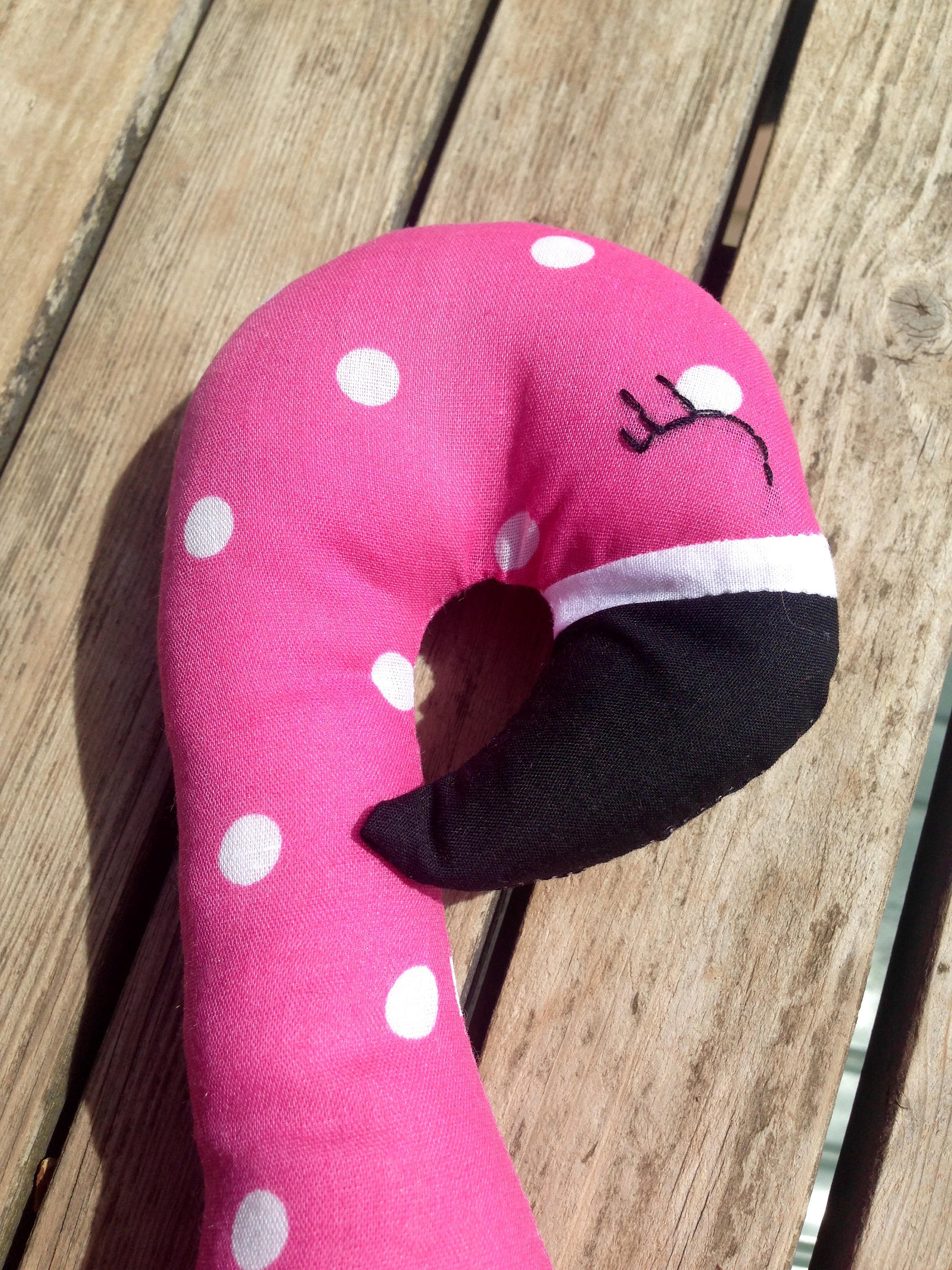 Flamingo Sewing Pattern | DIY Plush Toy Tutorial | Handmade Flamingo ...