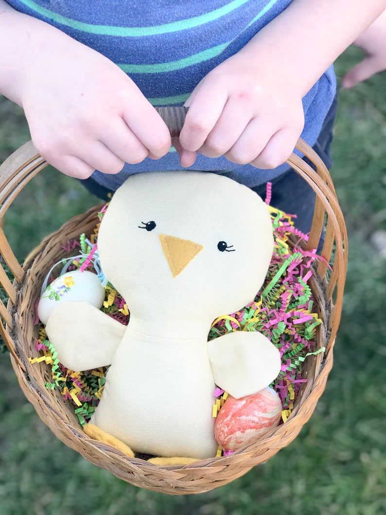 Cute Chick PDF Pattern for Spring Decor and Gifts - Bird Ornament and ...