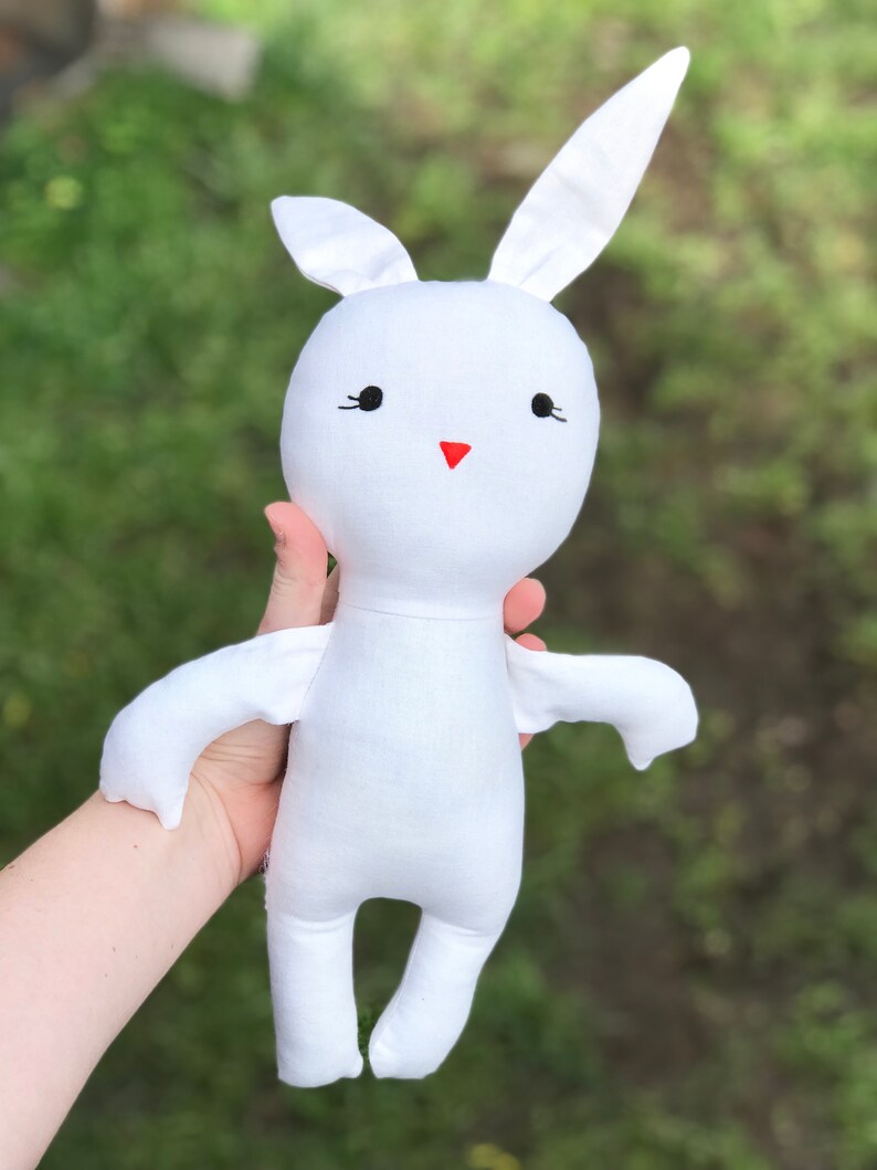 PDF Bunny Sewing Pattern, DIY Animal Rag Doll, Easter Bunny Pattern ...