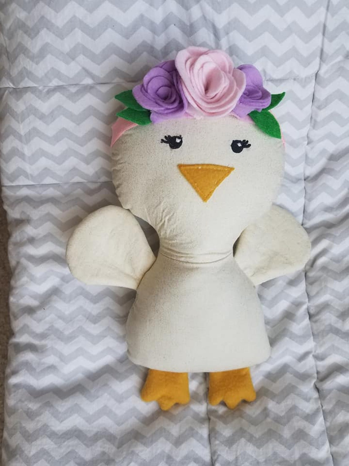 Cute Chick PDF Pattern for Spring Decor and Gifts - Bird Ornament and ...