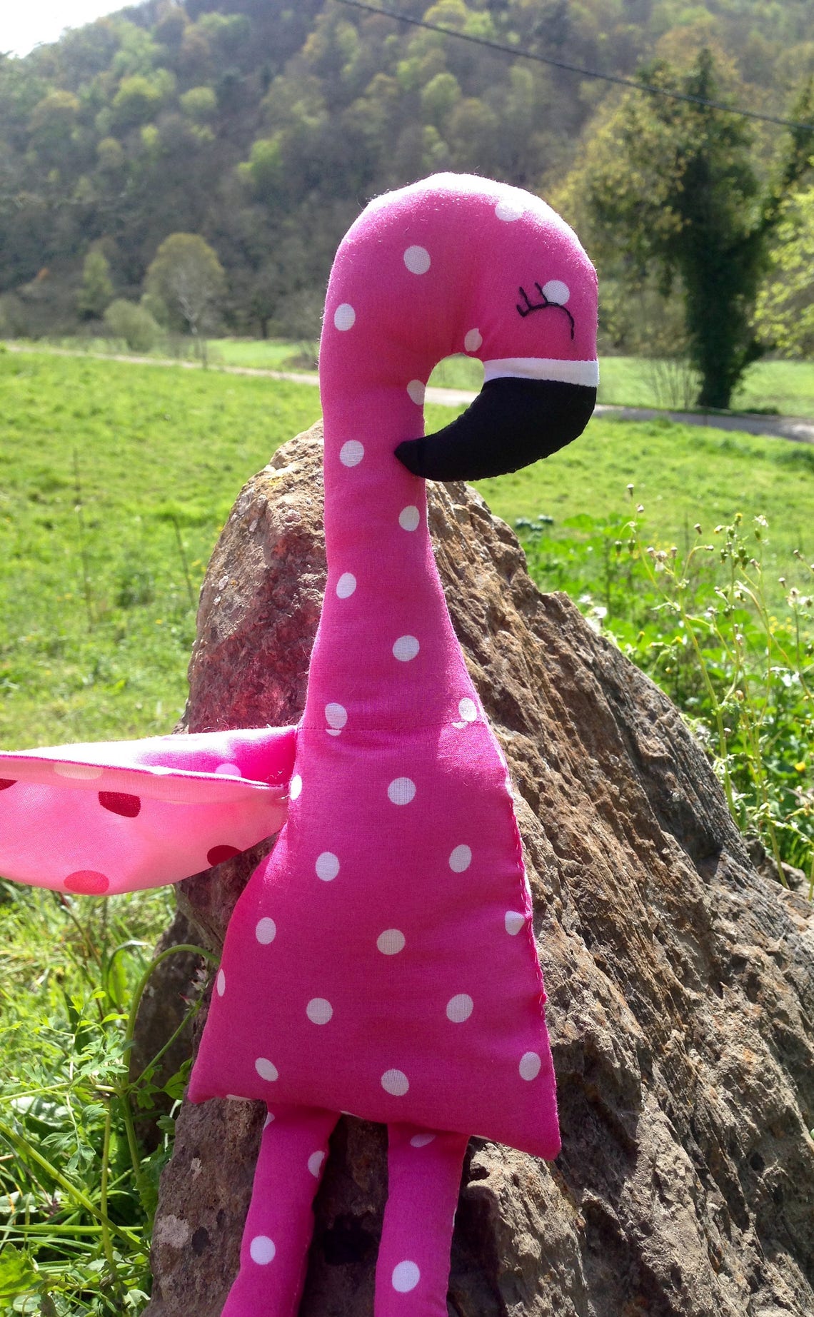 Flamingo Sewing Pattern | DIY Plush Toy Tutorial | Handmade Flamingo ...