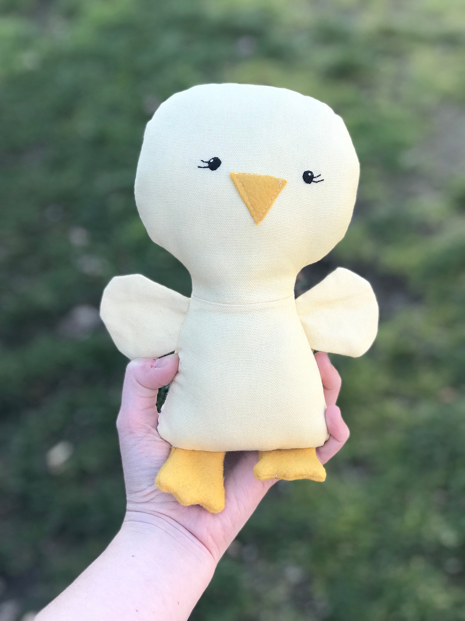 Chick Sewing Pattern Baby Duck Sewing Pattern Easter Sewing | Etsy