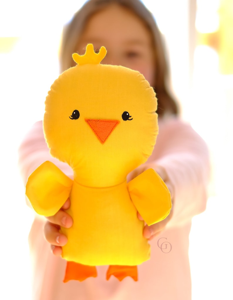Cute Chick PDF Pattern for Spring Decor and Gifts - Bird Ornament and ...