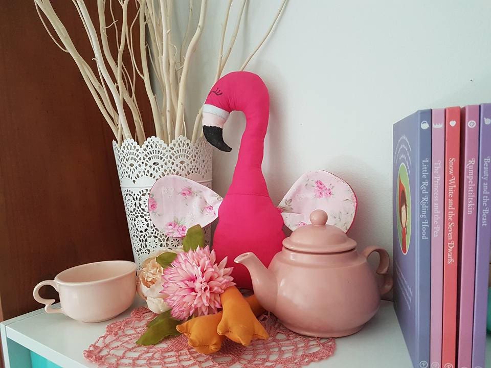 Flamingo Sewing Pattern | DIY Plush Toy Tutorial | Handmade Flamingo ...