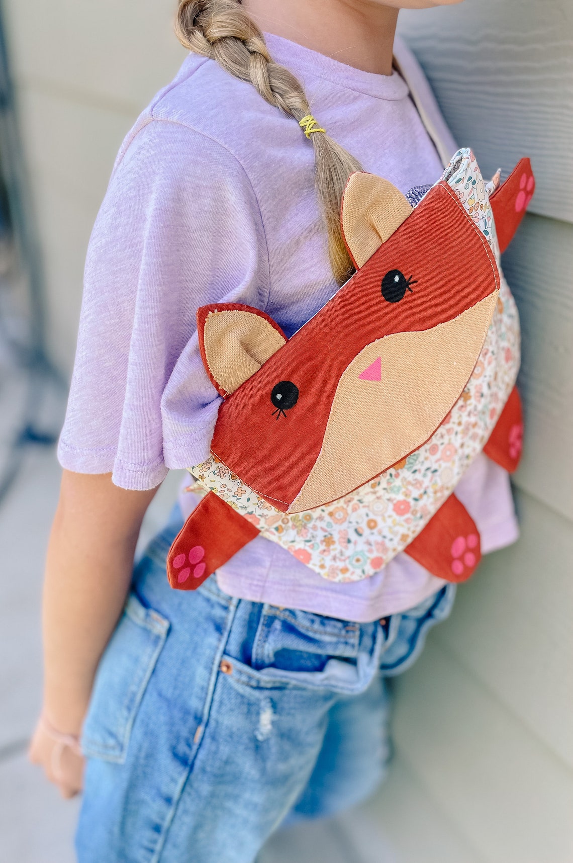 Kids Bag Sewing Pattern | Easy Bag Pattern for Kids | Side Bag Tutorial ...