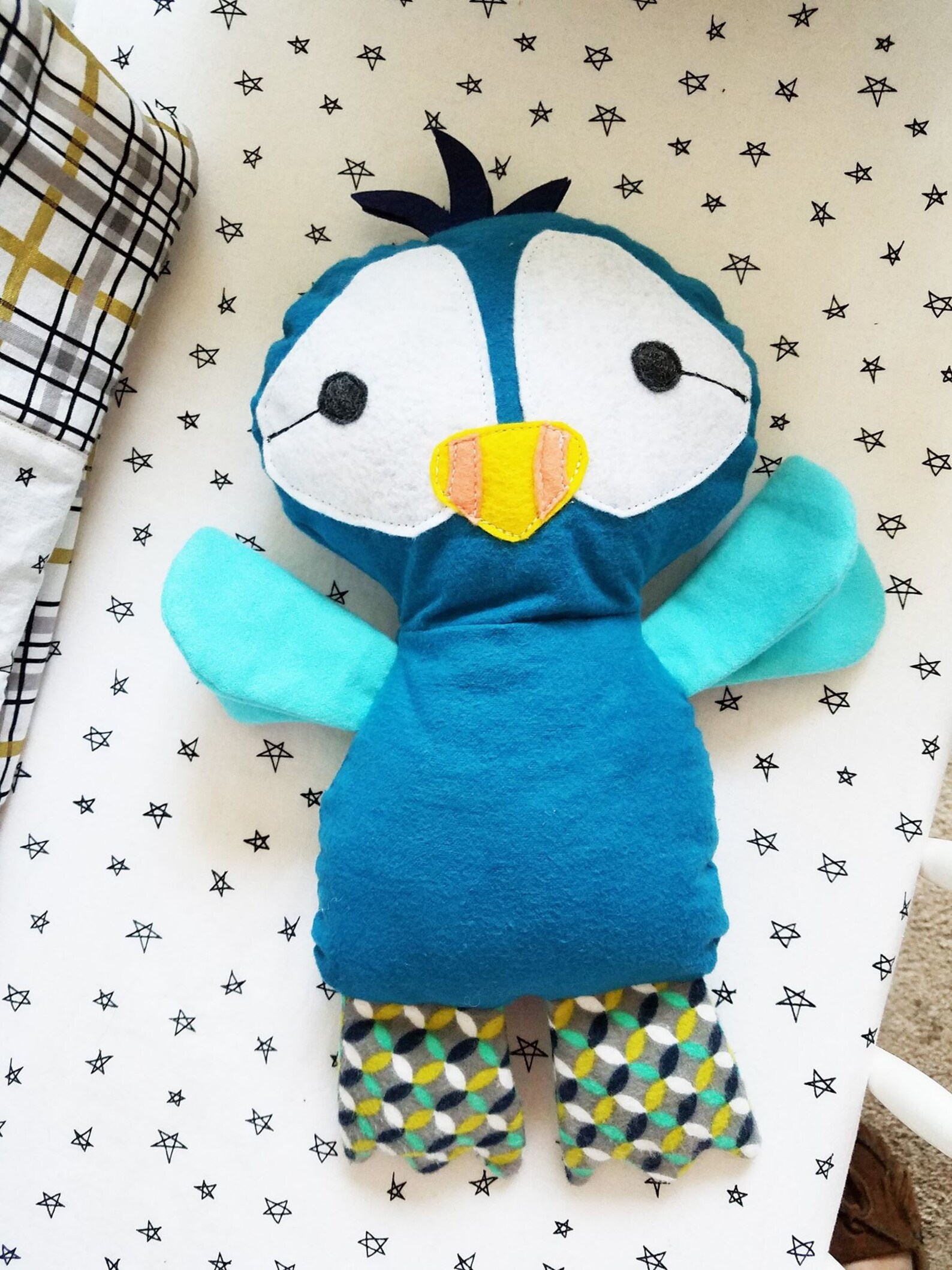 PDF Puffin Sewing Pattern Bird Sewing Pattern Plush Bird - Etsy
