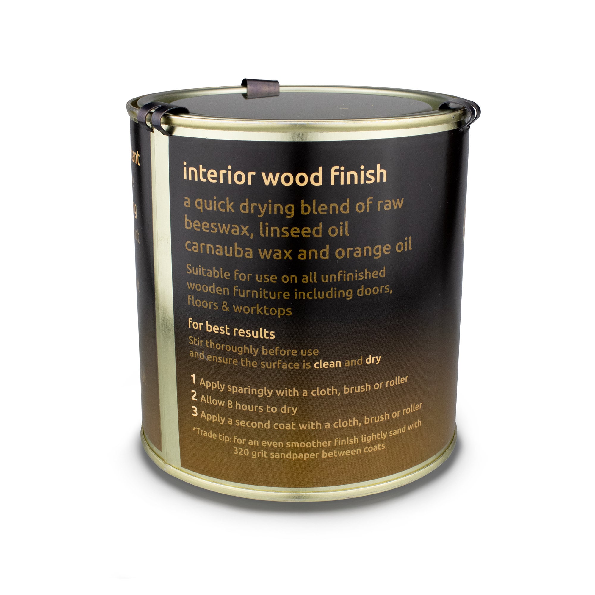 Gilboys Hard Wax Oil Smooth Satin Natural Interior Wood Finish 1 Litre ...