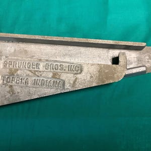 Slap Vise | Sprunger Bros. Inc. | Rare - Etsy