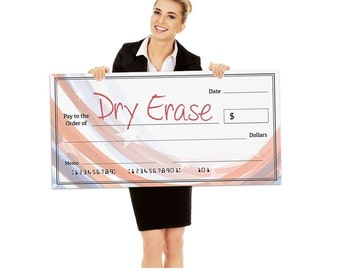 Large Dry Erase Check - Etsy