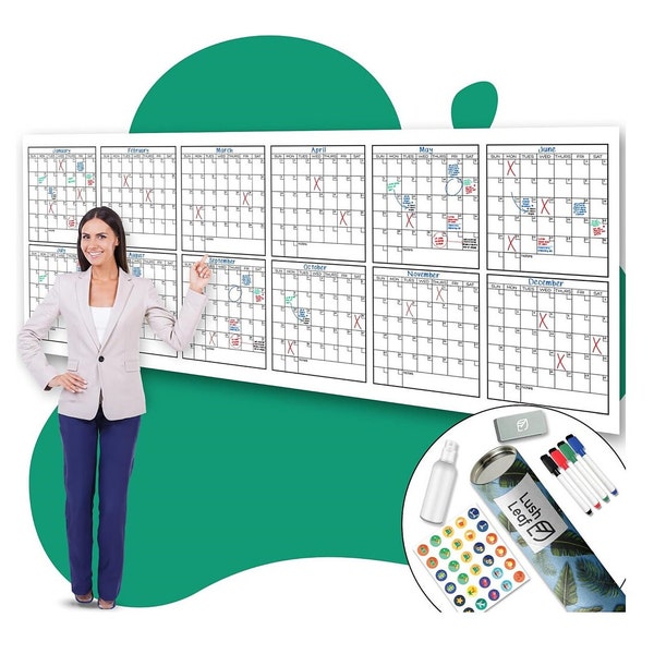 Vinyl Calendar - Etsy