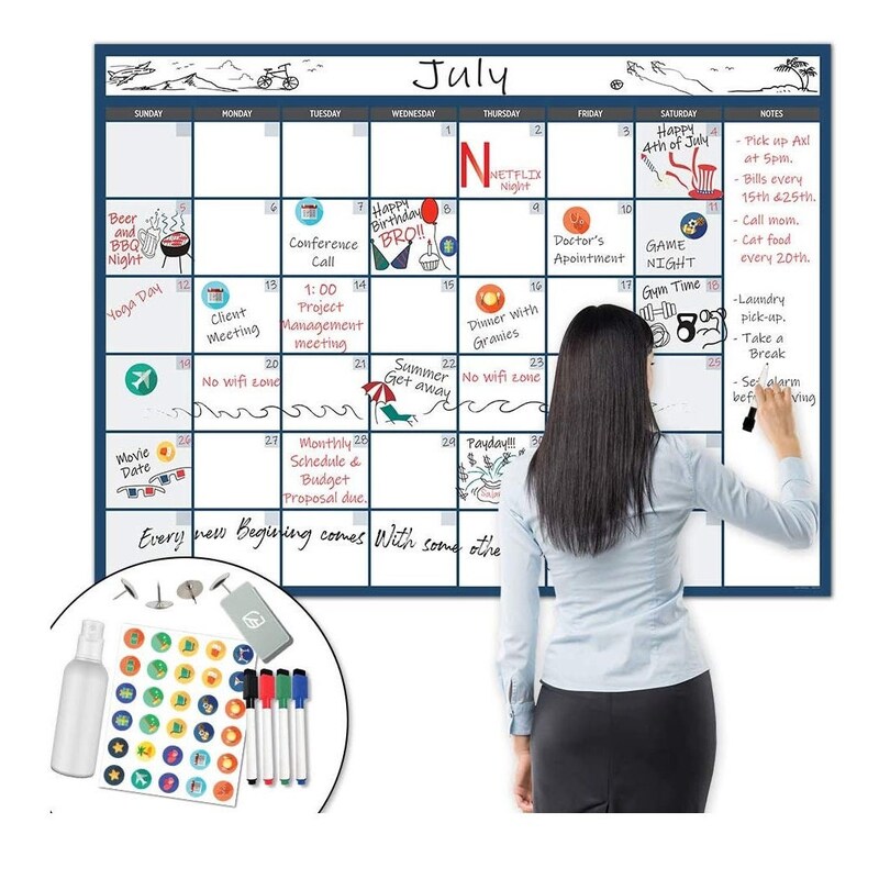 Extra Large Wall Calendar - Etsy