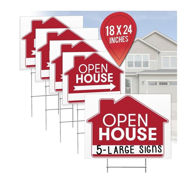 18x24 Open House Signs - Etsy