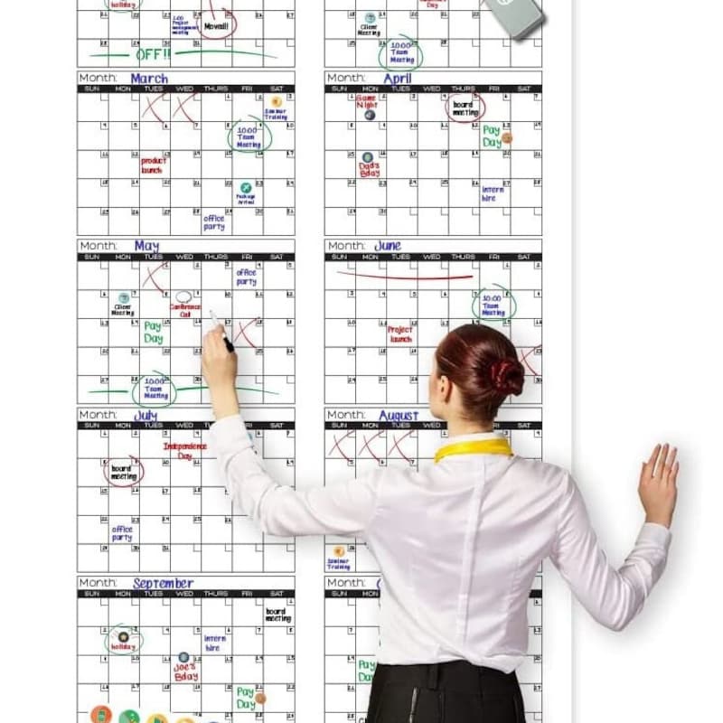 Big Ass Calendar - Etsy